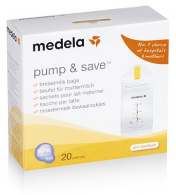MEDELA PUMP & SAVE ΣΑΚΟΥΛΑΚΙΑ ΜΗΤΡΙΚΟΥ ΓΑΛΑΚΤΟΣ 20 ΤΜΧ - ΘΗΛΑΣΤΡΑ ...