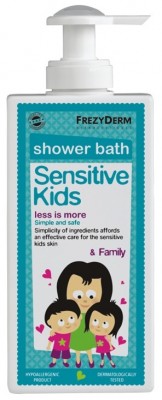 FREZYDERM SENSITIVE KIDS SHOWER BATH 200ml - ΠΑΙΔΙΚΑ ΑΦΡΟΛΟΥΤΡΑ - Pharmavel