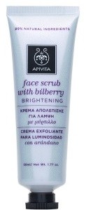 APIVITA FACE SCRUB ΚΡΕΜΑ ΑΠΟΛΕΠΙΣΗΣ ΓΙΑ ΛΑΜΨΗ ΜΕ ΜΥΡΤΙΛΛΟ 50ml ...