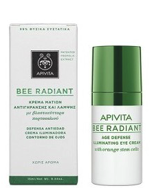 APIVITA BEE RADIANT ΚΡΕΜΑ ΜΑΤΙΩΝ ΑΝΤΙΓΗΡΑΝΣΗΣ & ΛΑΜΨΗΣ 15ml - ΚΡΕΜΕΣ ...