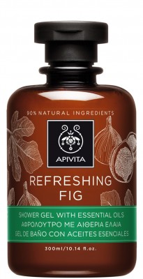 APIVITA REFRESHING FIG ΑΦΡΟΛΟΥΤΡΟ ΜΕ ΑΙΘΕΡΙΑ ΕΛΑΙΑ 300ml - ΑΦΡΟΛΟΥΤΡΑ ...