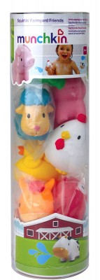 MUNCHKIN FARMYARD™ BATH SQUIRTS ΠΑΙΔΙΚΟ ΠΑΙΧΝΙΔΙ ΜΠΑΝΙΟΥ 11966 9m+ 8ΤΜΧ ...
