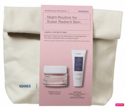 KORRES ΑΓΡΙΟ ΤΡΙΑΝΤΑΦΥΛΛΟ ΚΡΕΜΑ ΝΥΧΤΑΣ 40ml & FOAMING CLEANSER - ΚΡΕΜΕΣ ...
