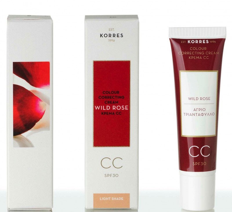 KORRES WILD ROSE ΚΡΕΜΑ CC ΑΝΟΙΧΤΗ ΑΠΟΧΡΩΣΗ SPF30 30ml - ΚΡΕΜΕΣ ΗΜΕΡΑΣ ...