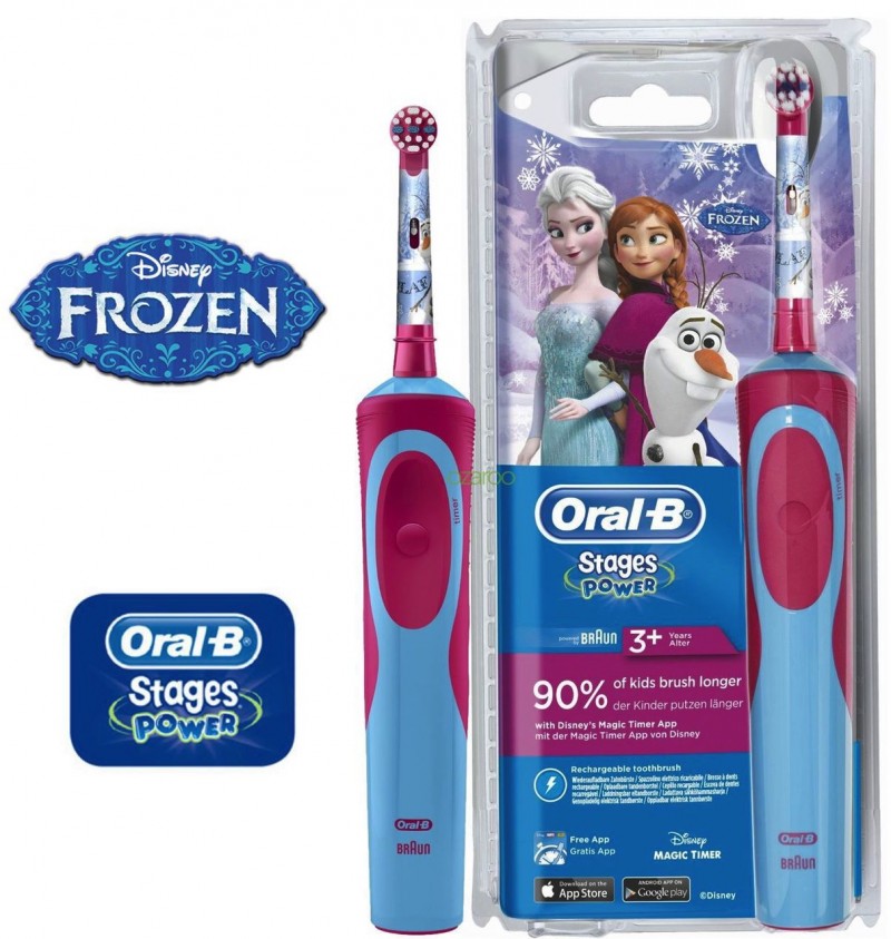 ORAL-B STAGES POWER FROZEN DISNEY 3+ ΟΔΟΝΤΟΒΟΥΡΤΣΑ 1ΤΜΧ - ΠΑΙΔΙΚΕΣ ...