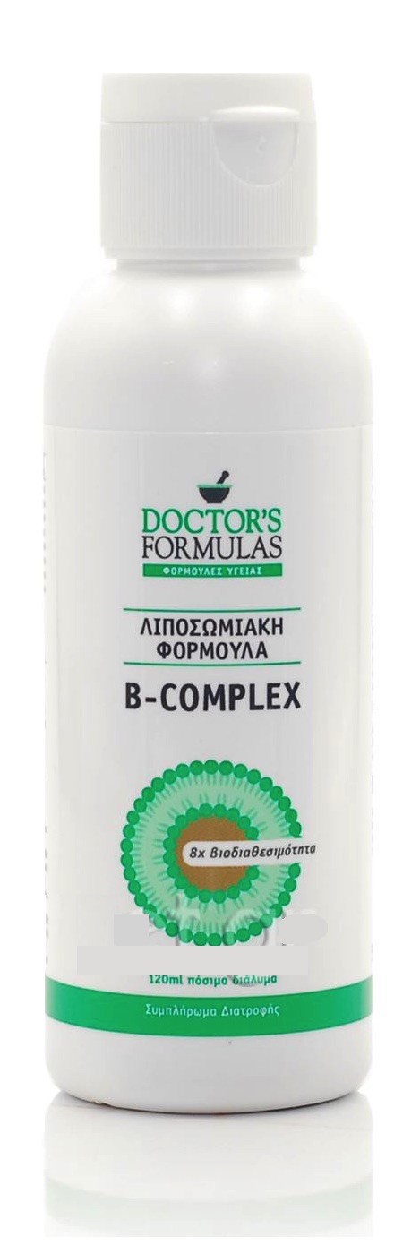 DOCTORS FORMULAS ΛΙΠΟΣΩΜΙΑΚΗ ΦΟΡΜΟΥΛΑ B-COMPLEX 120ml - NEYΡΙΚΟ ΣΥΣΤΗΜΑ ...