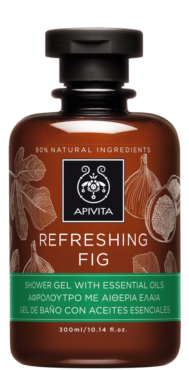 APIVITA REFRESHING FIG ΑΦΡΟΛΟΥΤΡΟ ΜΕ ΑΙΘΕΡΙΑ ΕΛΑΙΑ 300ml - ΑΦΡΟΛΟΥΤΡΑ ...