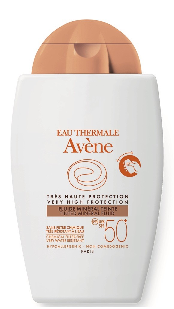 AVENE TRES HAUTE PROTECTION MINERAL TINTED FLUID SPF50+ 40ml ...