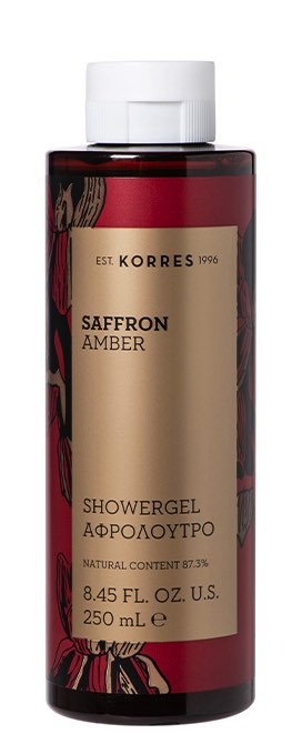 KORRES SAFFRON AMBER ΑΦΡΟΛΟΥΤΡΟ ΣΩΜΑΤΟΣ 250ml - ΑΦΡΟΛΟΥΤΡΑ - Pharmavel