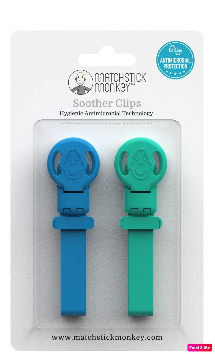 MATCHSTICK MONKEY ΑΝΤΙΜΙΚΡΟΒΙΑΚΑ ΚΛΙΠ ΠΙΠΙΛΑΣ ΣΙΛΙΚΟΝΗΣ ΜΠΛΕ/ΠΡΑΣΙΝΟ ...