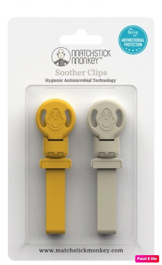 MATCHSTICK MONKEY ΑΝΤΙΜΙΚΡΟΒΙΑΚΑ ΚΛΙΠ ΠΙΠΙΛΑΣ ΣΙΛΙΚΟΝΗΣ ΚΙΤΡΙΝΟ/ΓΚΡΙ ...